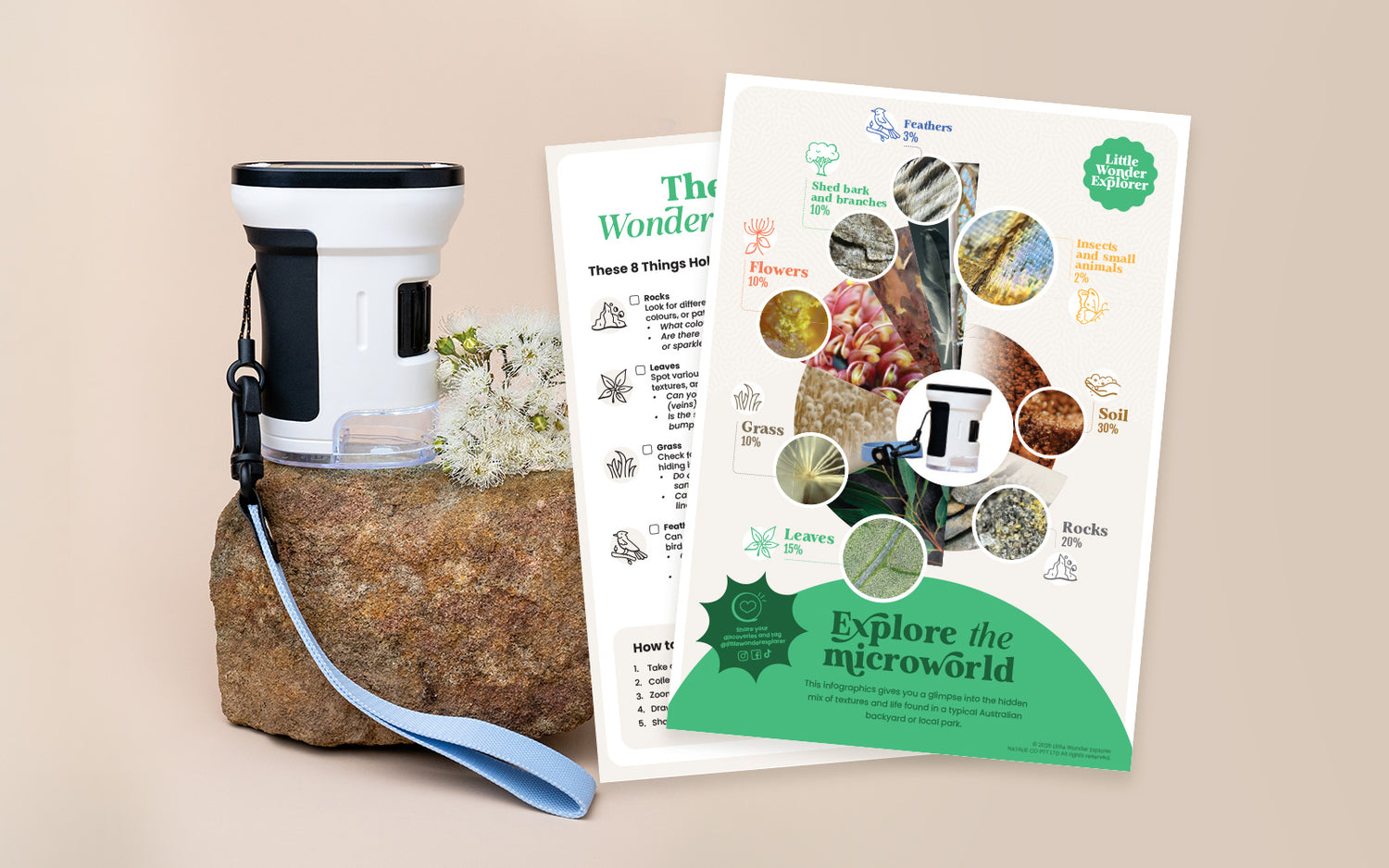 Explore the microworld – Free Infographic – Little Wonder Explorer